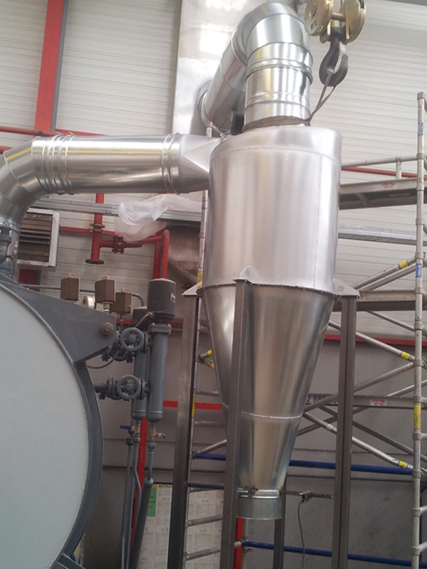 Ciclones Decantadores de Polvo, Serrin, Metal, Gases y Aceites - IFD